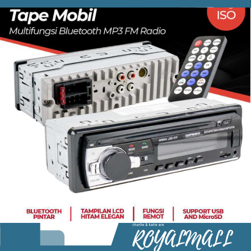Jual Tape Mobil Audio Multifungsi Bluetooth MP3 FM Radio / Tape Audio ...