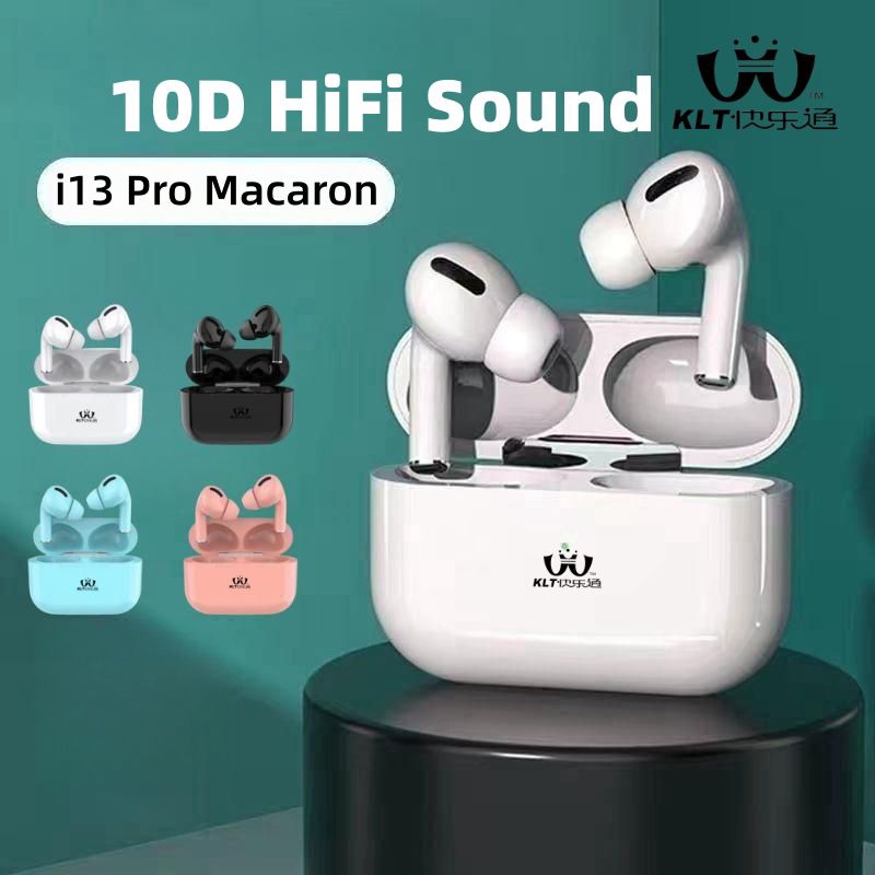 Jual TWS i13 PRO macaron earphone Bluetooth wireless Hifi stereo sound ...