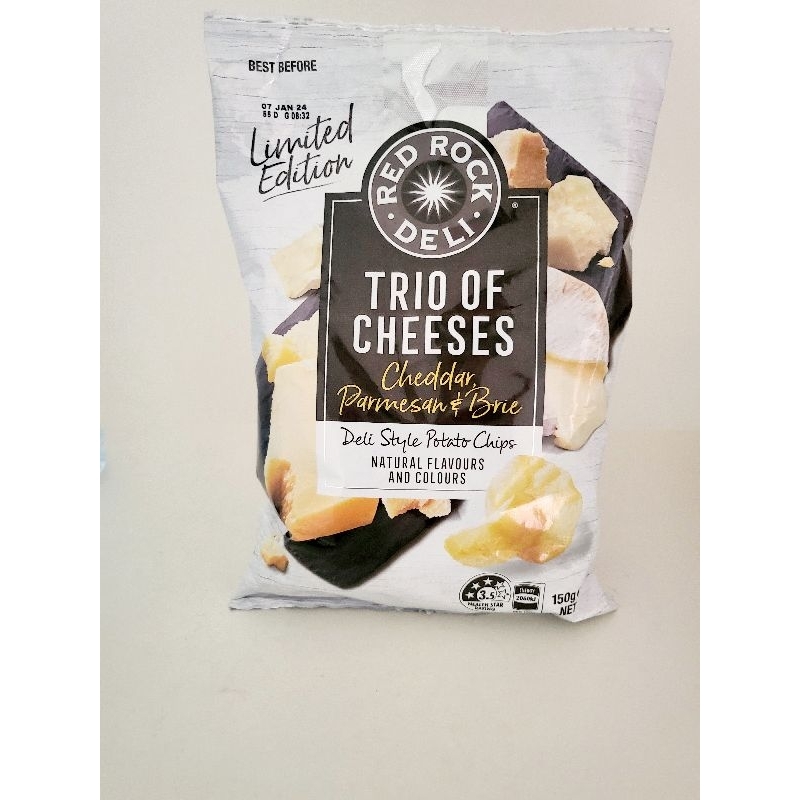 Jual RED ROCK DELI TRIO OF CHEESES (LIMITED EDITION) | Shopee Indonesia