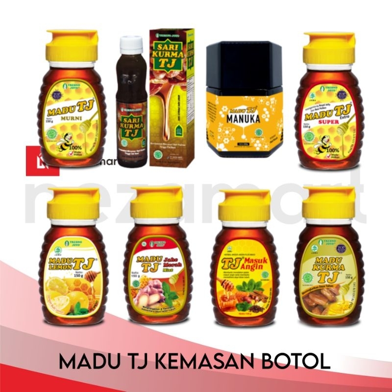 Jual Madu TJ All Varian Kemasan Botol | Shopee Indonesia