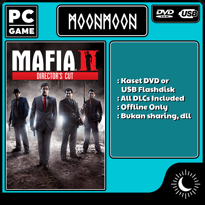 Jual Mafia 2 / II Director's Cut (2011) Full DLCs Game PC Laptop ...