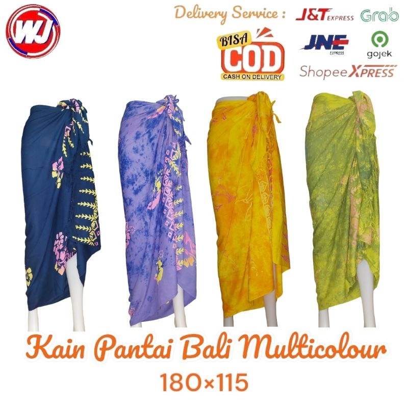 Jual KAIN PANTAI BALI MULTICOLOUR | Shopee Indonesia
