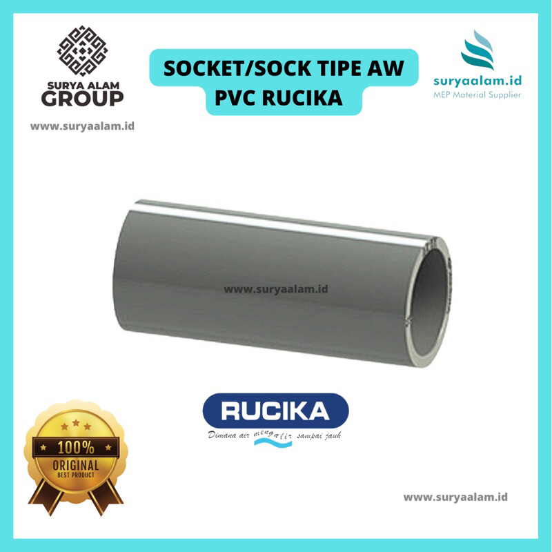 Jual SOCKET 1/2" AW RUCIKA / SOK 1/2" AW RUCIKA / SAMBUNGAN PIPA ...