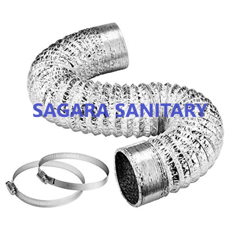 Jual 10 in pipa aluminium cerobong asap tahan panas free klem 2 pcs ...