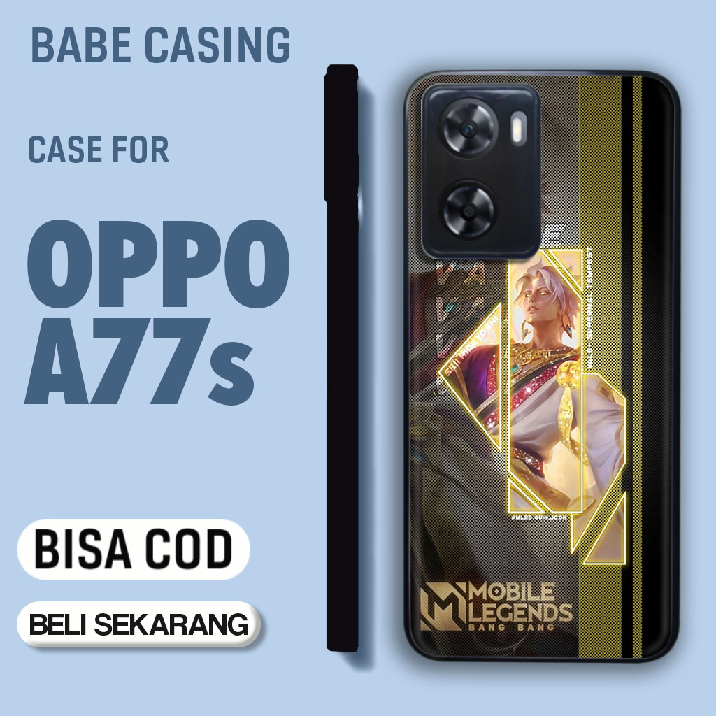 Jual case hp oppo a77s terbaru aesthetic mobile legend gaming gamer ...