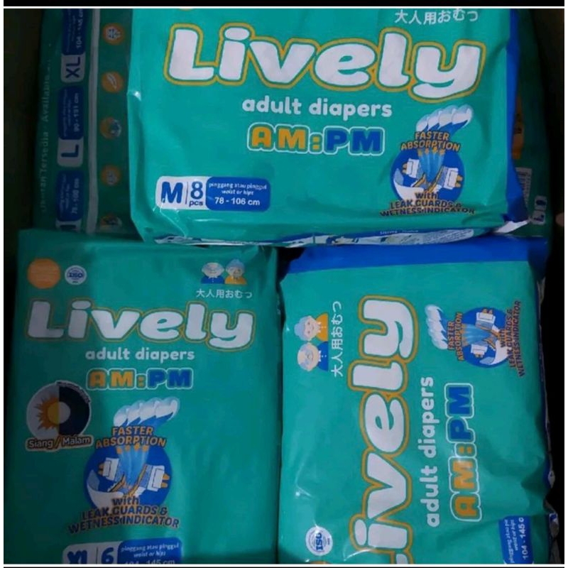 Jual Lively diapers dewasa | Shopee Indonesia