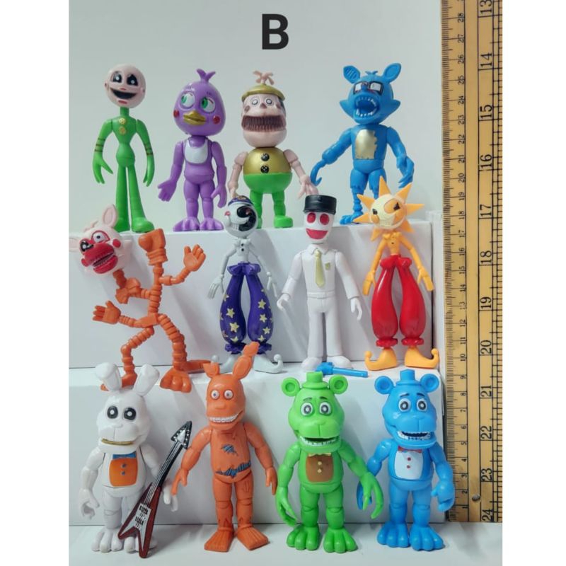 Jual FNAF Figure10cm - 17cm / Five Nights At Freddy / Montgomery Gator ...