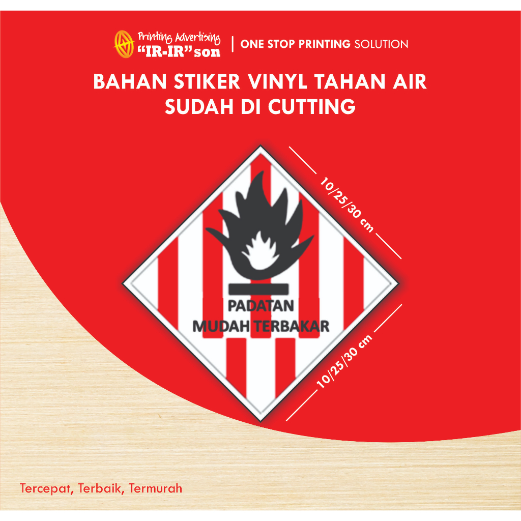 Jual STIKER B3 SAFETY SIGN RAMBU LIMBAH BERACUN | Shopee Indonesia