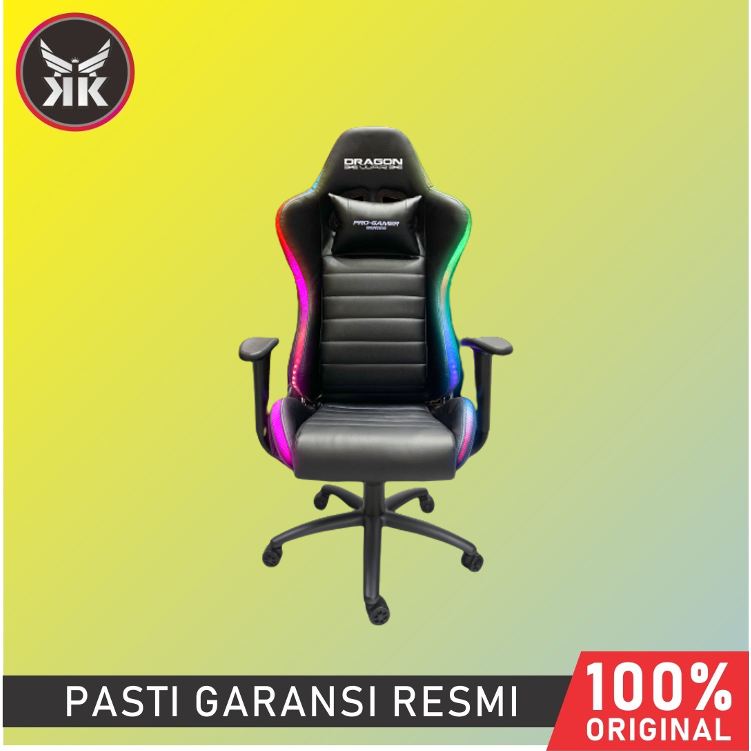 Jual KURSI GAMING DRAGON WAR GC015 RGB GAMING CHAIR | Shopee Indonesia
