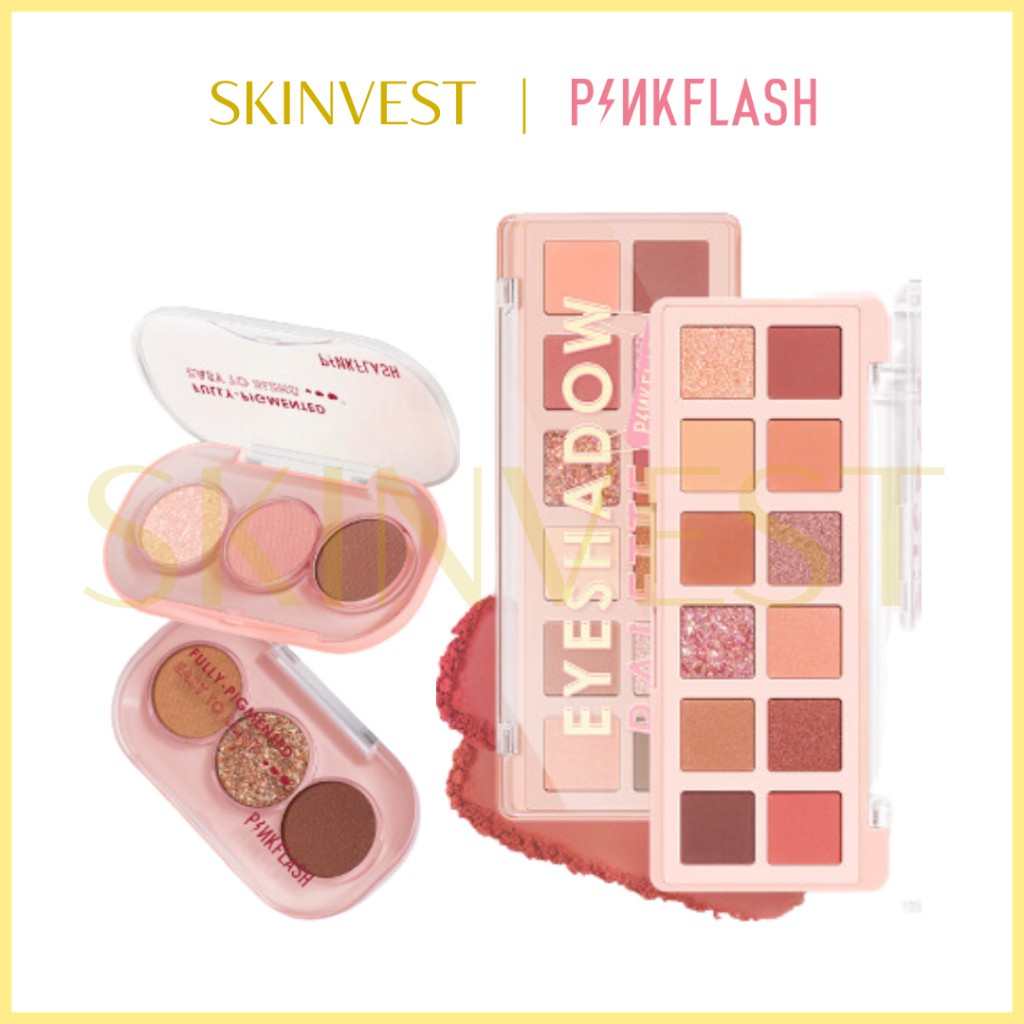 Jual PINKFLASH Eyeshadow 3 Pan Pro Touch Palette Pink Dessert 15 Colors ...