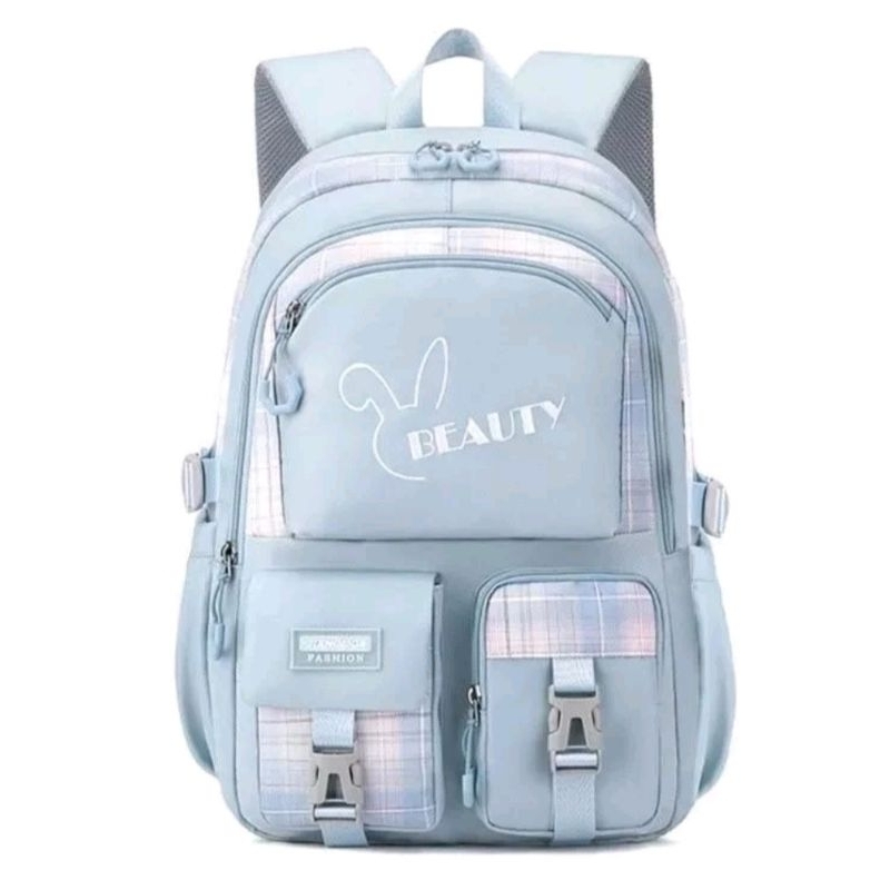 Jual Tas ransel sekolah anak perempuan tas beauty backpack fashion korea untuk anak SD SMP ...