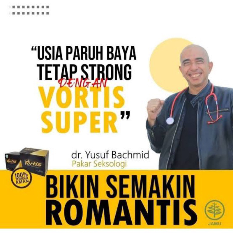 Jual VORTIS HERBAL ORIGINAL 100% AMAN DR YUSUF BACHMID | Shopee Indonesia