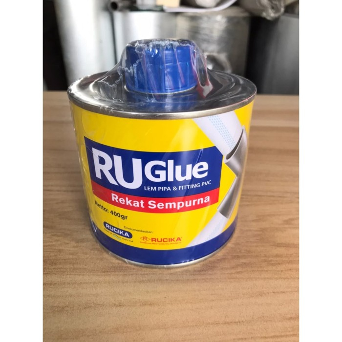 Jual Lem Rucika Ruglue Truglue Pipa pralon PVC 100g 100 Perekat kaleng ...
