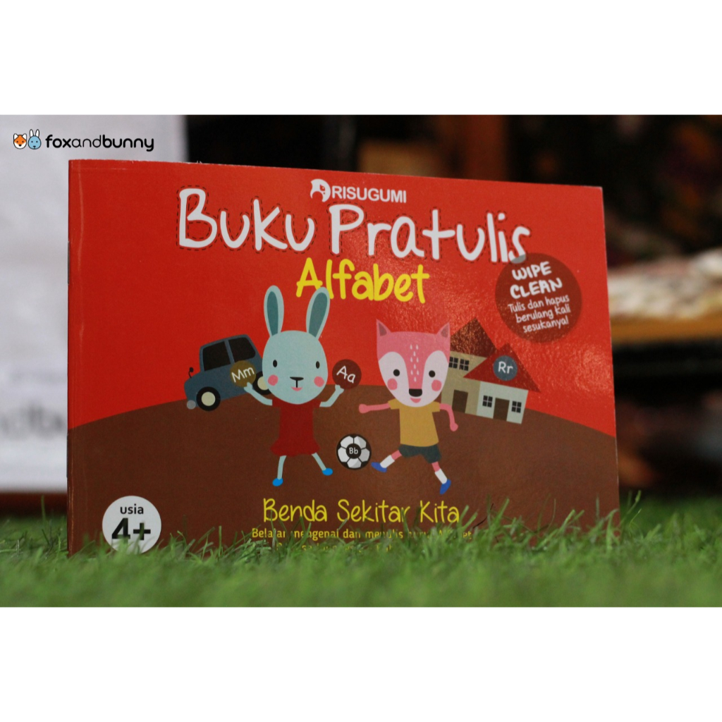 Jual Buku Aktivitas Anak | Fox and Bunny | Buku Pratulis Risugami | Shopee Indonesia