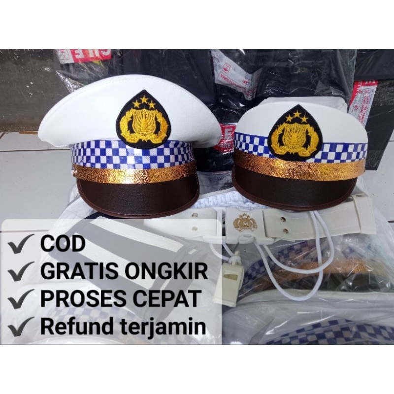 Jual TERMURAH SET ATRIBUT POLISI BINTARA TERBARU/POLISI PERWIRA TERBARU ...