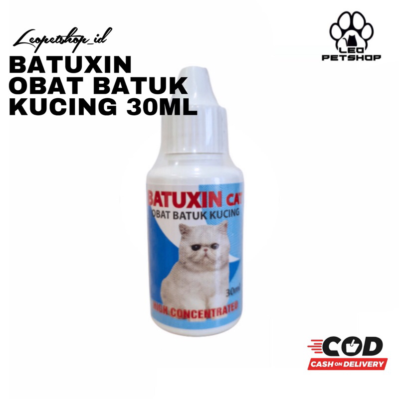 Jual Obat Batuk Kucing | Batuxin Cat Obat Batuk Kucing 30ml | Shopee ...