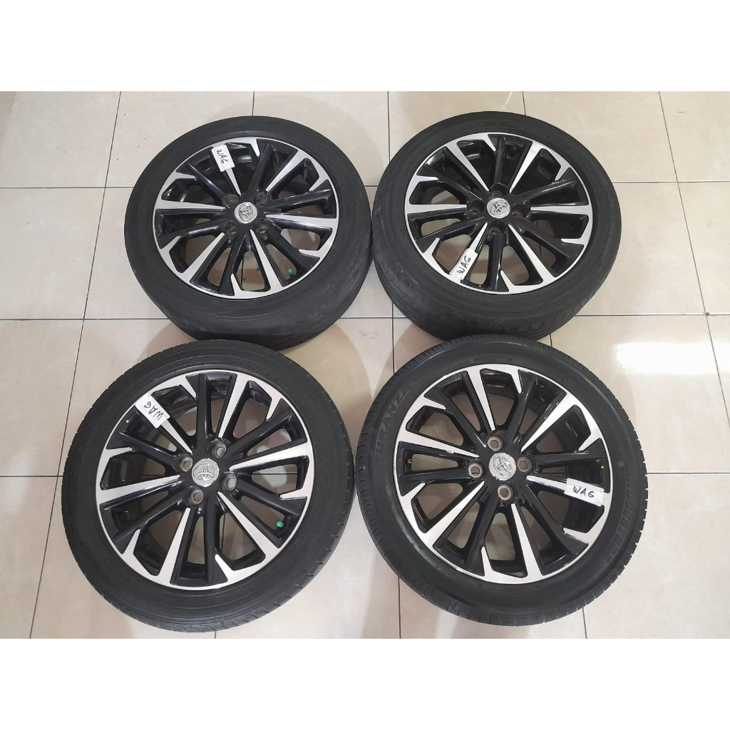 Jual velg seken bekas murah berkualitas ring 16x6 lubang 4x100 seken ...