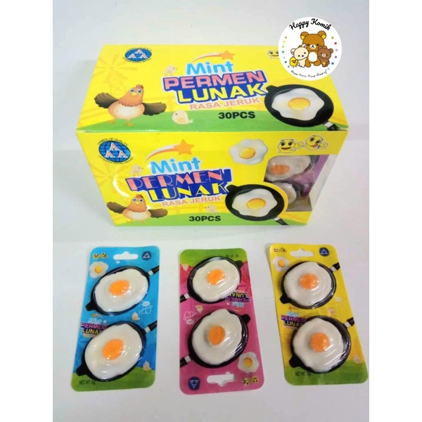 Jual Permen Cemilan Snack Jelly Jeli Telur Ayam Ceplok Mata Sapi Egg ...