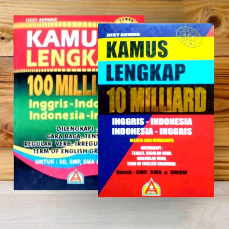 Jual Kamus Lengkap Bahasa Inggris-Indonesia Amelia Ukuran A5 | Shopee ...