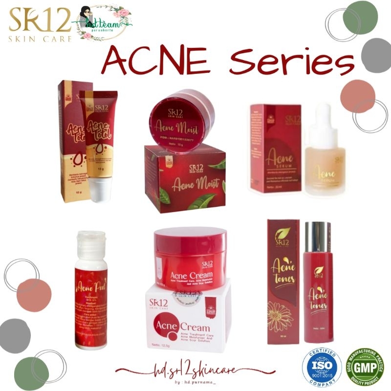 Jual ACNE SERIES SR12 Paket Perawatan Treatment untuk Kulit Berjerawat Obat Totol Ampuh Atasi ...