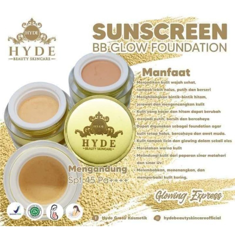 Jual SUNCREEN HYDE | Shopee Indonesia