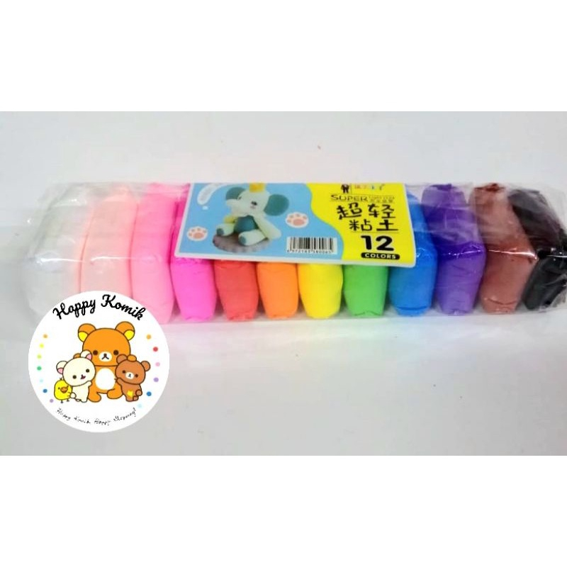 Jual Polymer Clay Magic Plastisin Lilin Mainan Malam Slime Squishy (isi ...