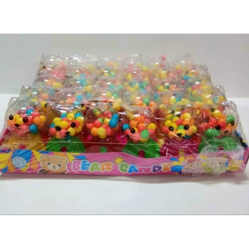 Jual Permen Cemilan Snack Beruang Mutiara Bola Mainan Anak Murah (isi ...