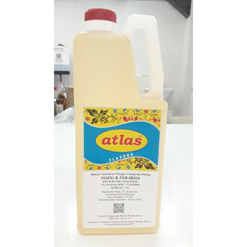 Jual Atlas Honey Flavour 1ltr | Shopee Indonesia