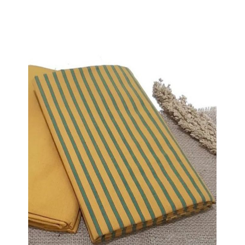 Jual Kain Lurik Kuning Tenun ATBM | Shopee Indonesia