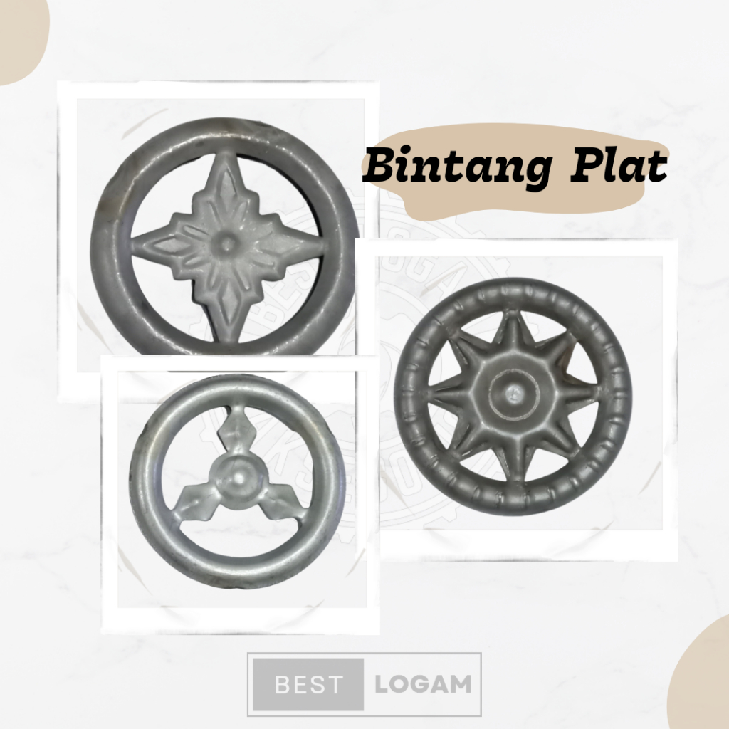 Jual Ring bintang 8 ,ring bintang 4, ring bintang 3 besi plat aksesoris ...
