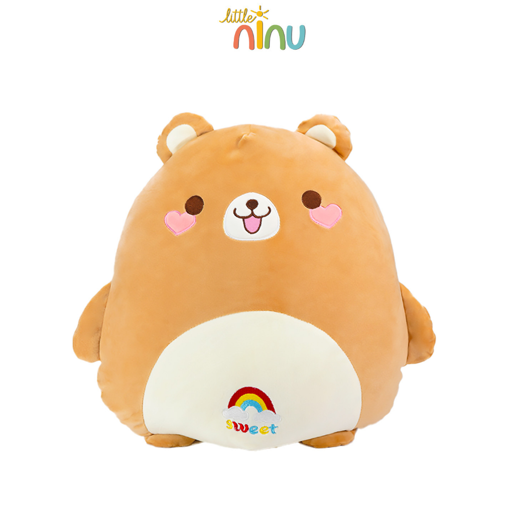Jual LITTLE NINU Bantal Selimut Balmut Boneka Plushie Blanket Karakter ...