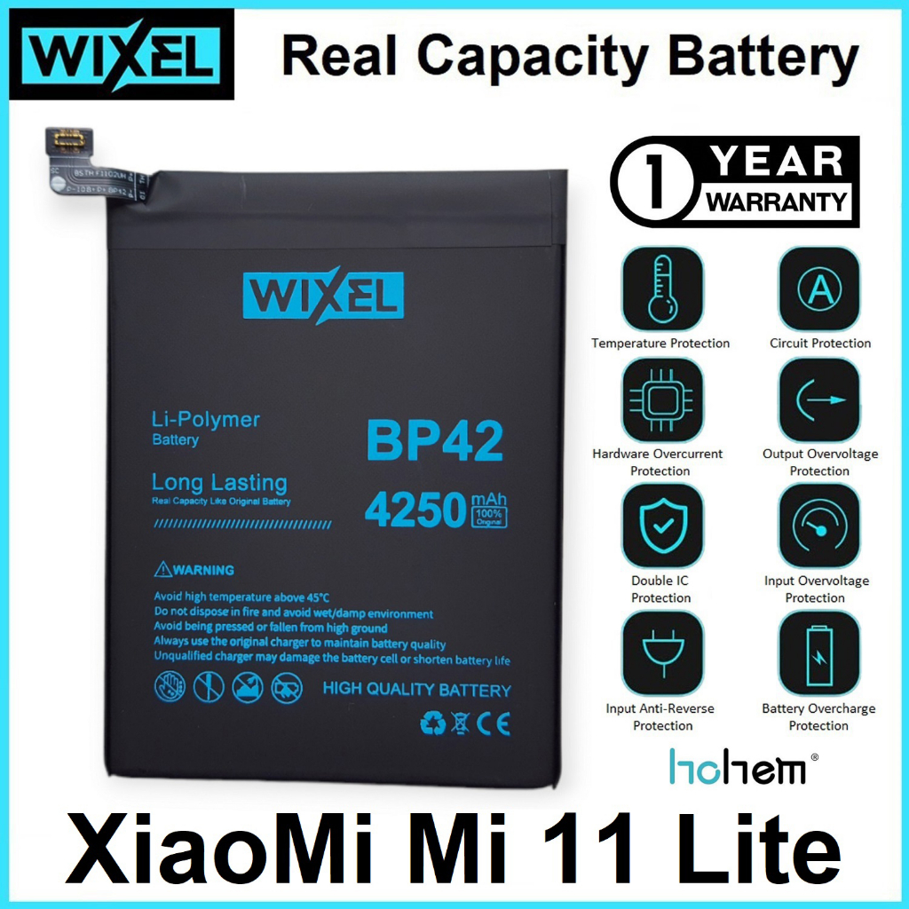 Jual WIXEL ORIGINAL Baterai XiaoMi Mi 11 Lite BP42 Mi11 Batre Batrai ...