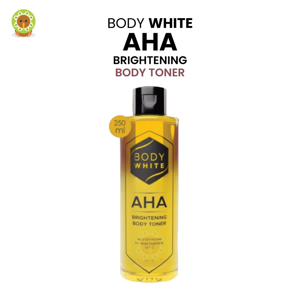Jual BODY WHITE Aha Brightening Body Toner - Toner Badan | Shopee Indonesia