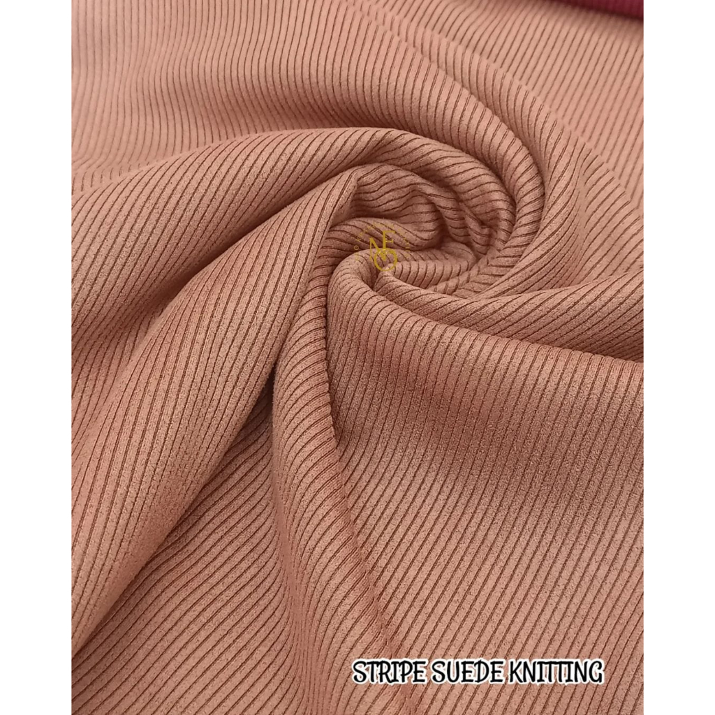 Jual KAIN STRIPE SUEDE KNITTING (Harga Per 1 Kg) | Shopee Indonesia