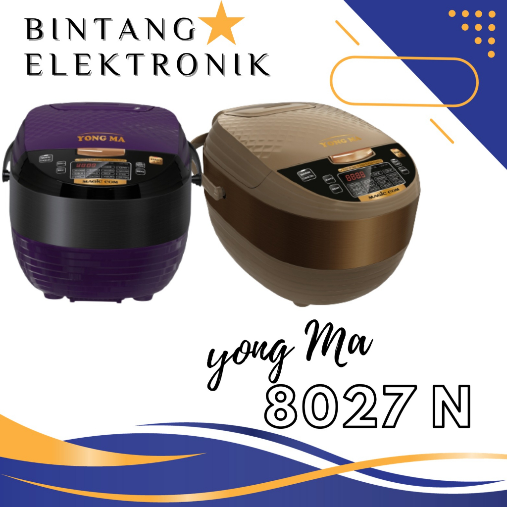 Jual RICE COOKER DIGITAL YONGMA SMC 8027 - GARANSI RESMI | Shopee Indonesia