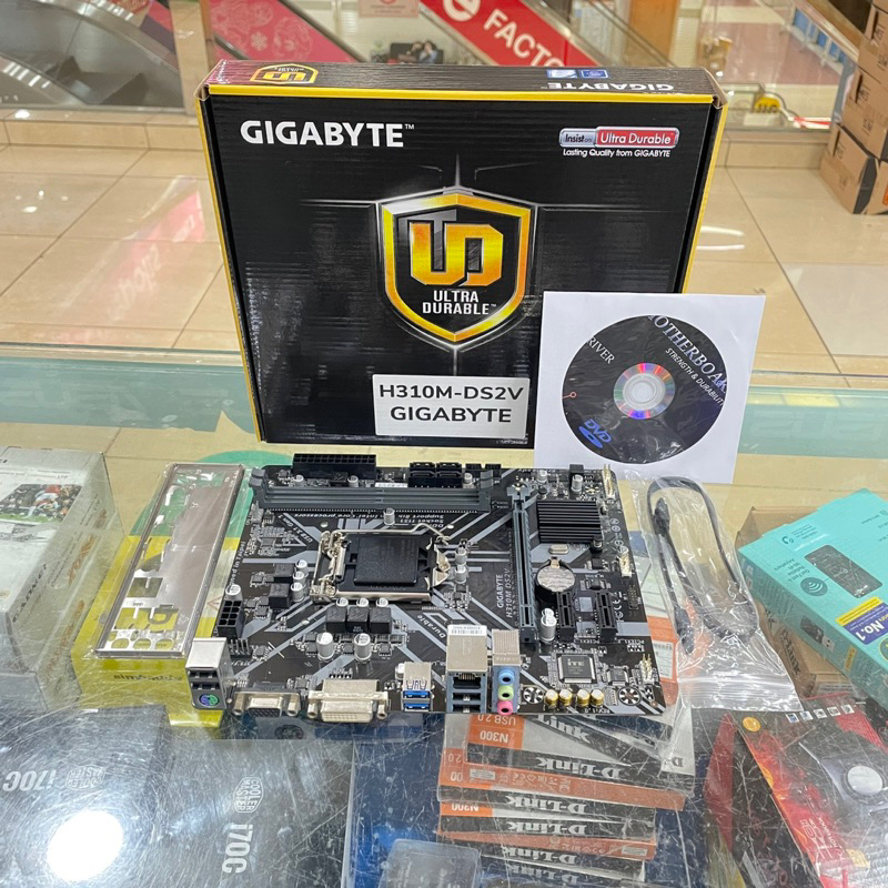 Jual MOTHERBOARD GIGABYTE H310M-DS2V LGA 1151 GEN 8/9 | Shopee Indonesia