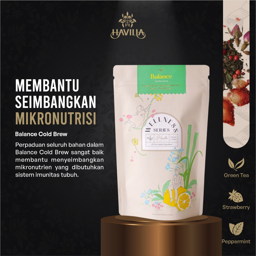 Jual Havilla Wellness Cold Brew Tea Balance | Shopee Indonesia