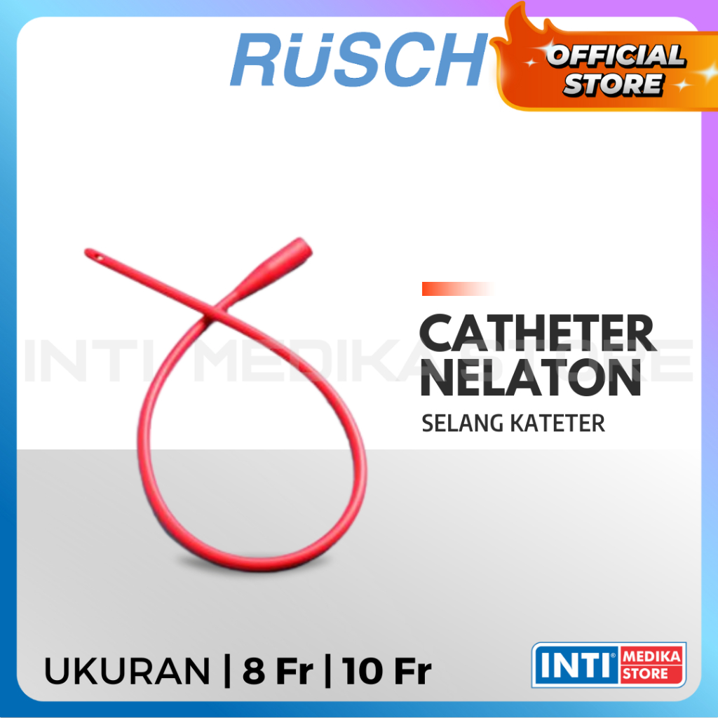 Jual RUSCH - Catheter NELATON Steril | Selang Kateter 8 10 12 14 16 ...