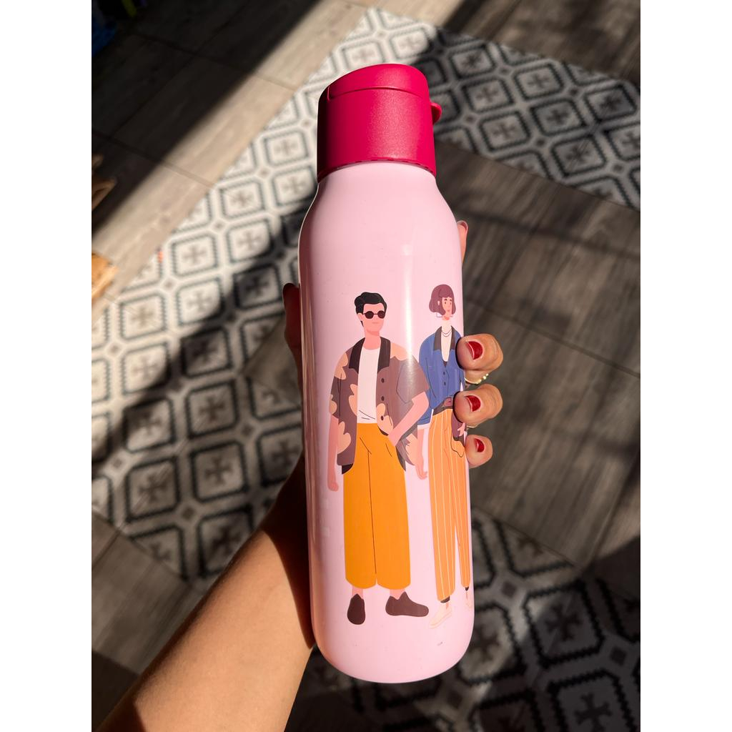 Jual botol minum Tupperware eco fancy bottle millenial 750 ml | Shopee ...