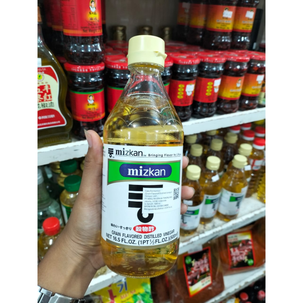 Jual Mizkan Grain Flavored Distilled Vinegar Cuka Fermentasi Impor Japan | Shopee Indonesia