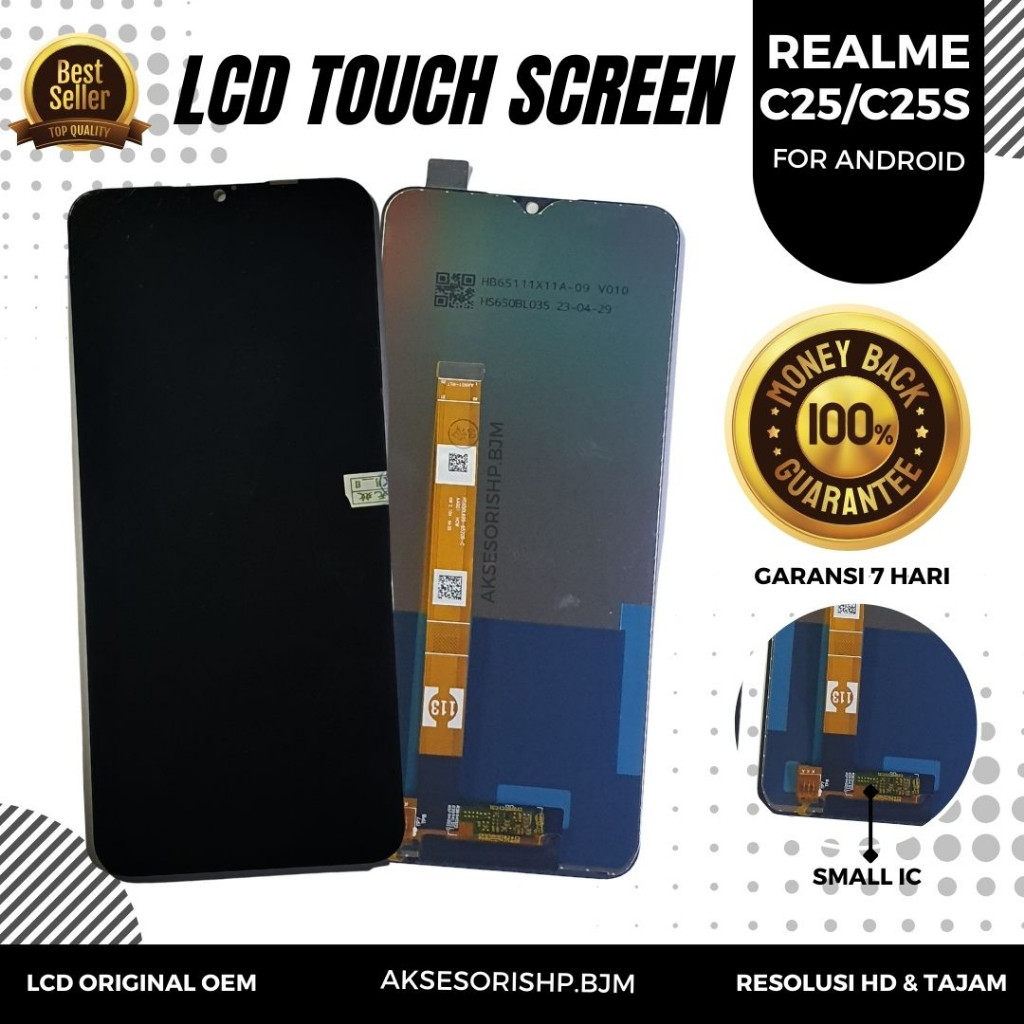Jual LCD Touchscreen Realme C25/C25S Ori Oem | Shopee Indonesia