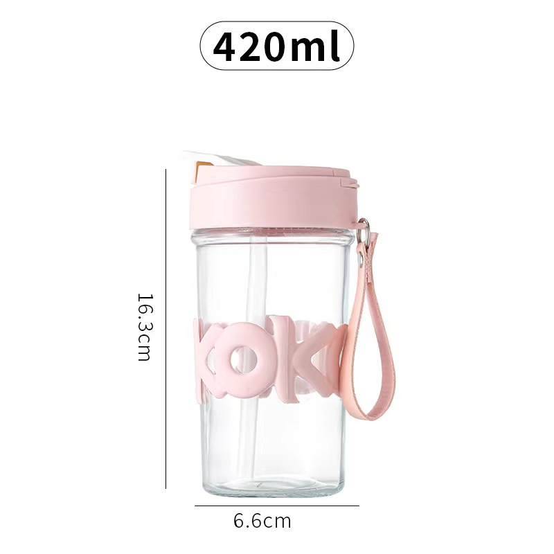 Jual VOOVA Botol Minum 420ml / Botol Transparan / Botol Olahraga ...