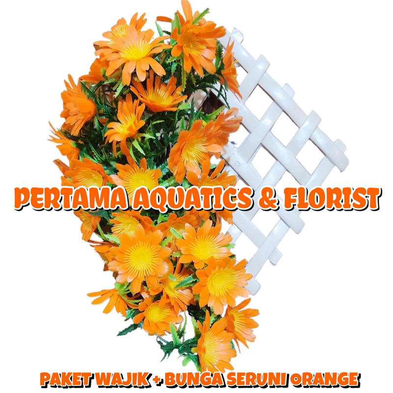 Jual C5. Paket Bunga Seruni + Wajik Breket/ Bunga Artificial/ Daun ...