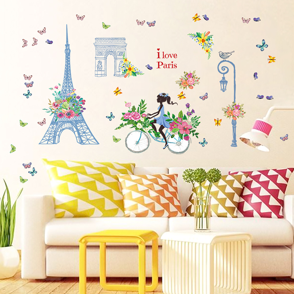 Jual stiker dinding cutting bahan PVC sudah berperekat motif tema ...