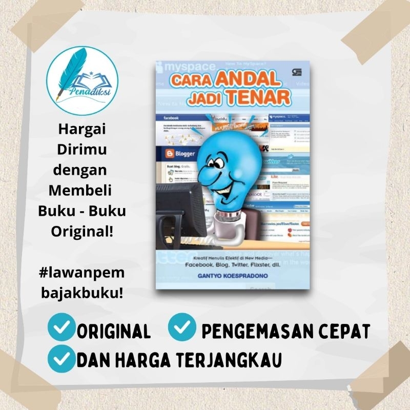 Jual Cara Andal Jadi Tenar - Gantyo Koespradono | Shopee Indonesia
