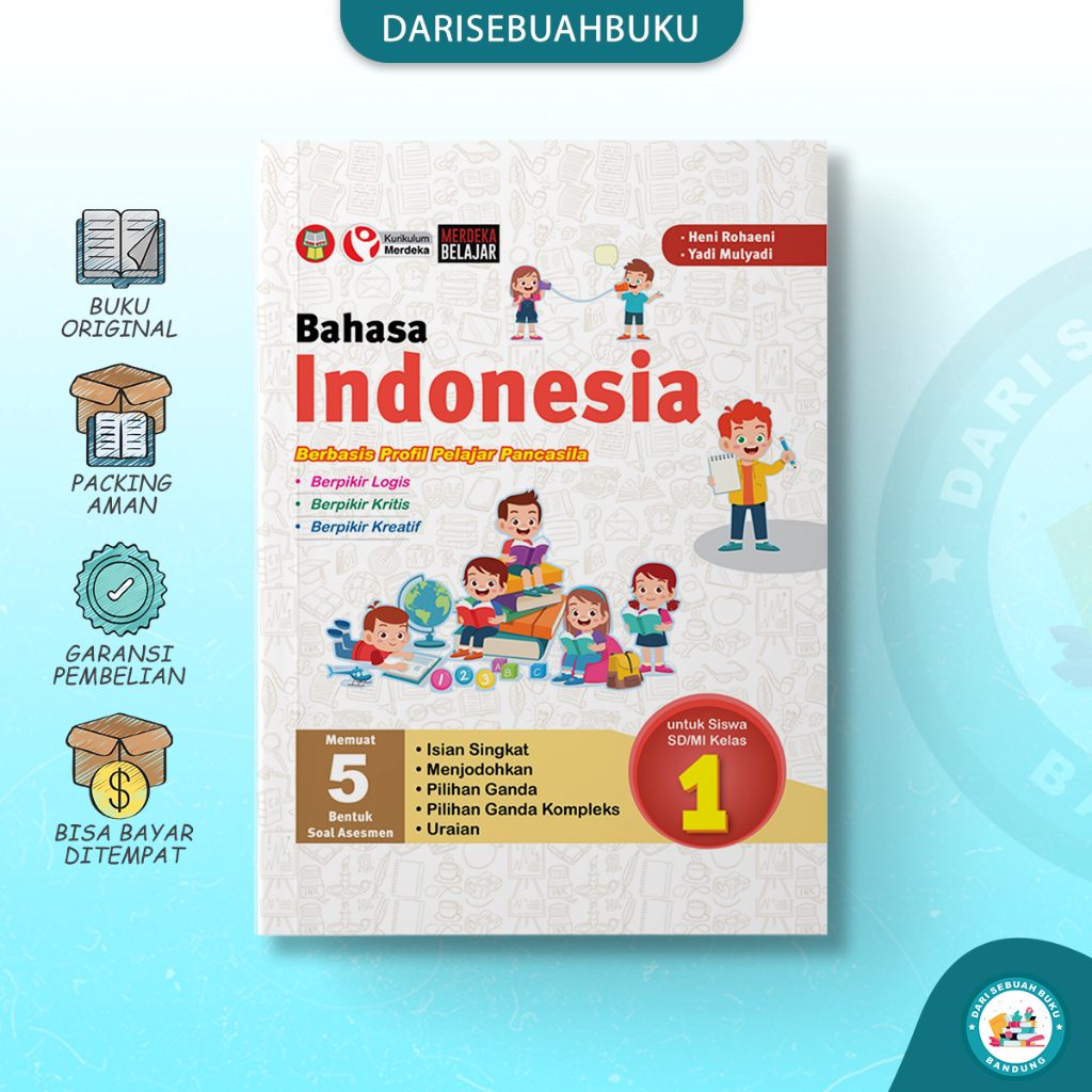 Jual Buku BAHASA INDONESIA SD/MI Kelas 1 - Kurikulum MERDEKA - Buku Paket Pelajaran SD | Shopee ...