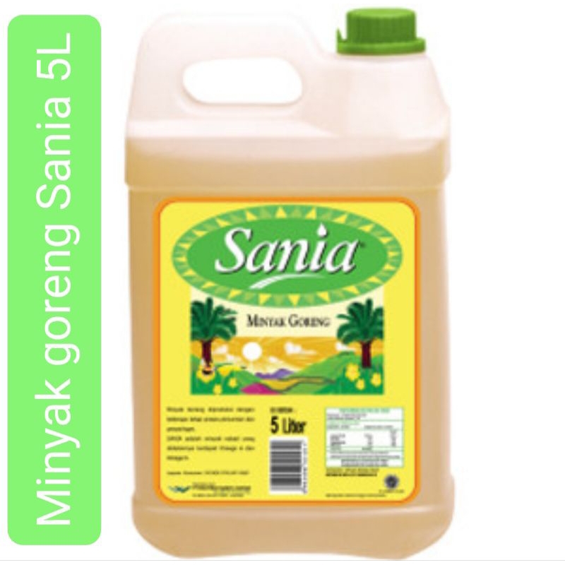 Jual MINYAK GORENG SANIA KEMASAN 5 LITER | Shopee Indonesia