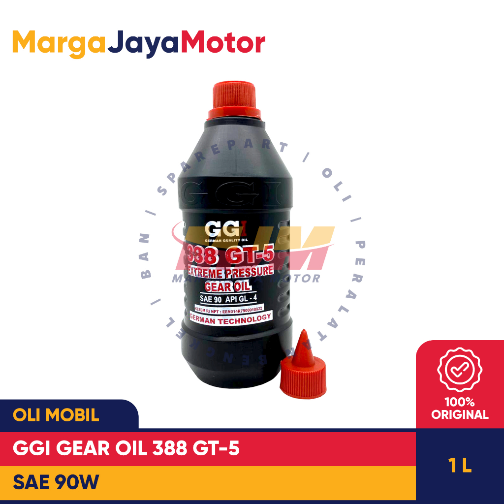 Jual GGI Gear Oil Sae 90W 1L Oli Transmisi & Gardan Mobil GGI | Shopee ...