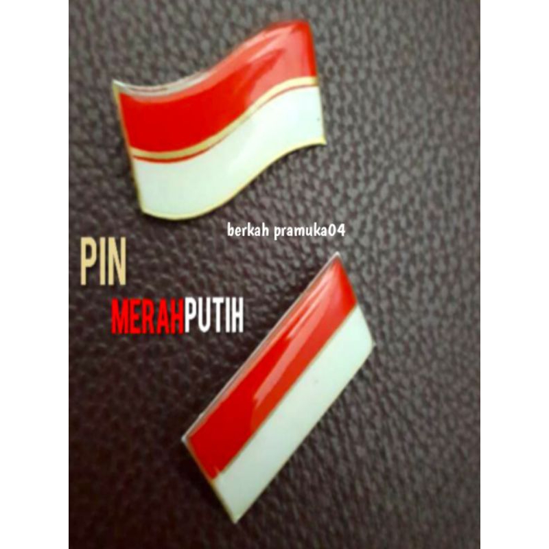 Jual Pin Bendera Merah Putih Resin / Pin Bros Bendera Merah Putih ...