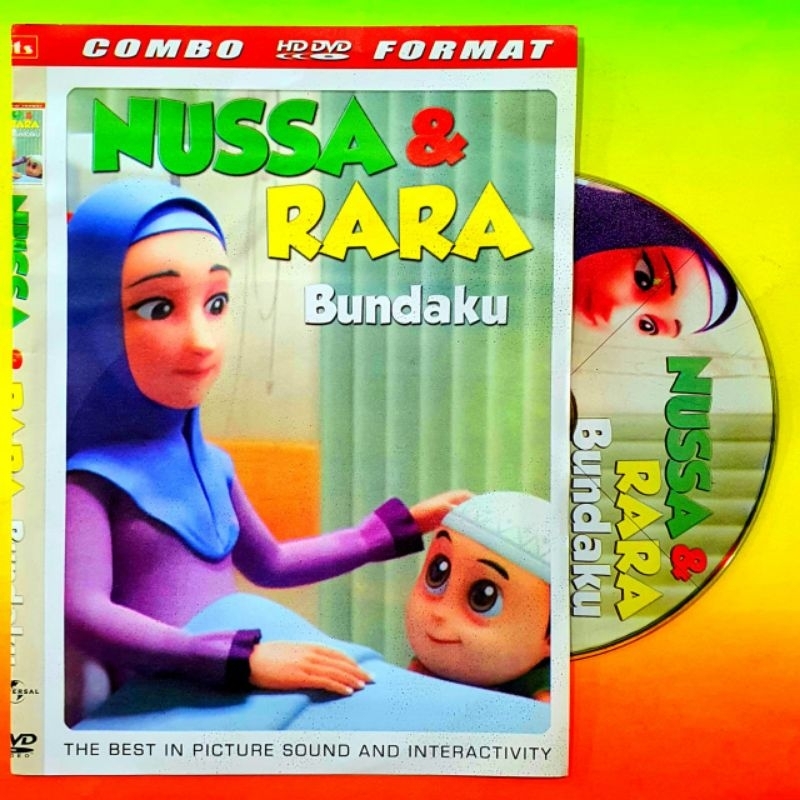 Jual TERMURAH Kaset Dvd Vcd Kartun Nussa Dan Rara Belajar Ikhlas ...